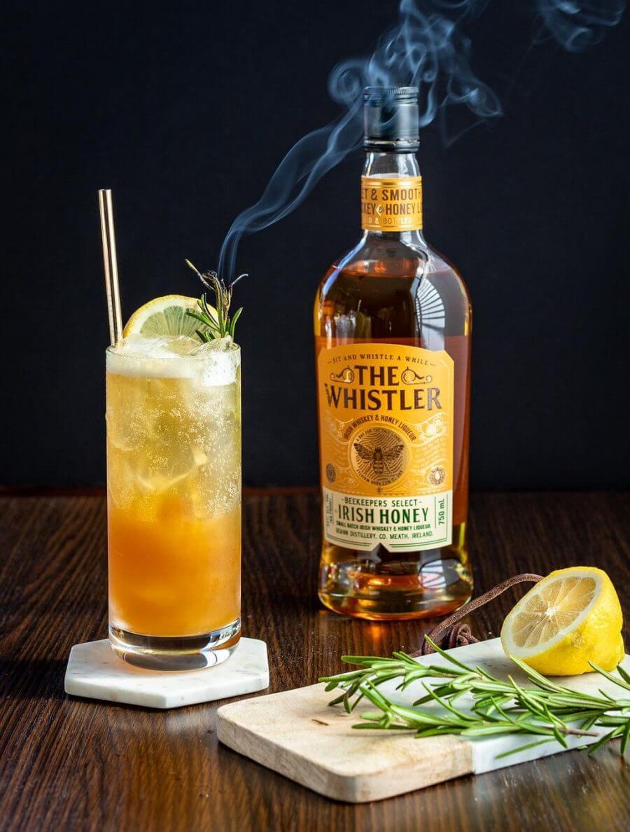 Irish ex-bourbon Honey Whiskey | The Whistler Whiskey